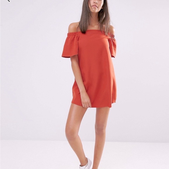 Missguided | Dresses | Missguided Off The Shoulder Mini Dress | Poshmark